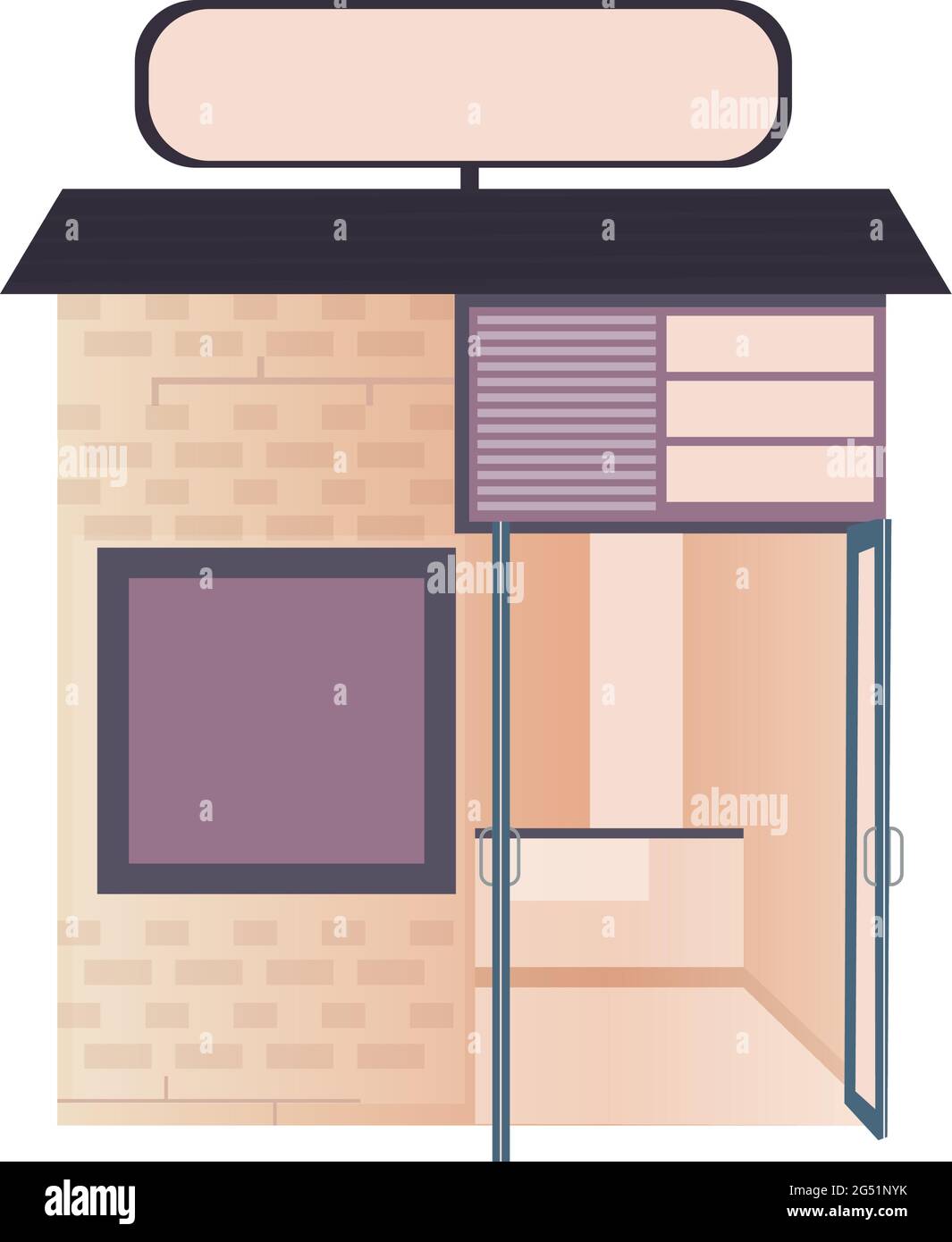 City store building icon hi-res stock photography and images - Alamy