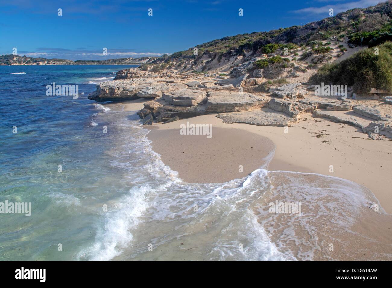 Henrietta Rocks on Rottnest Island Stock Photo - Alamy