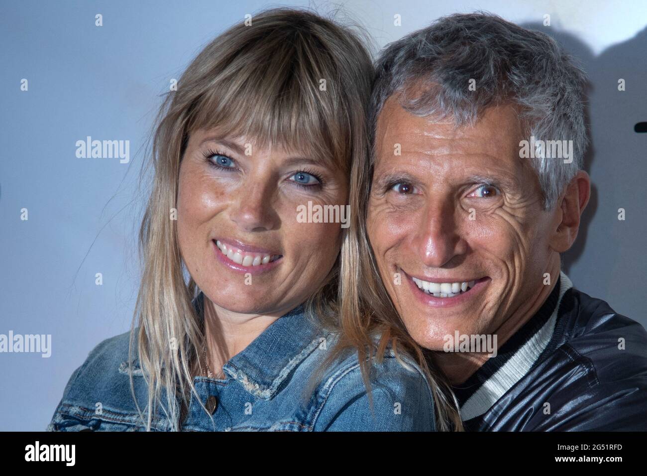 Paris, France. 24th June, 2021. Nagui and Melanie Page attending the ...