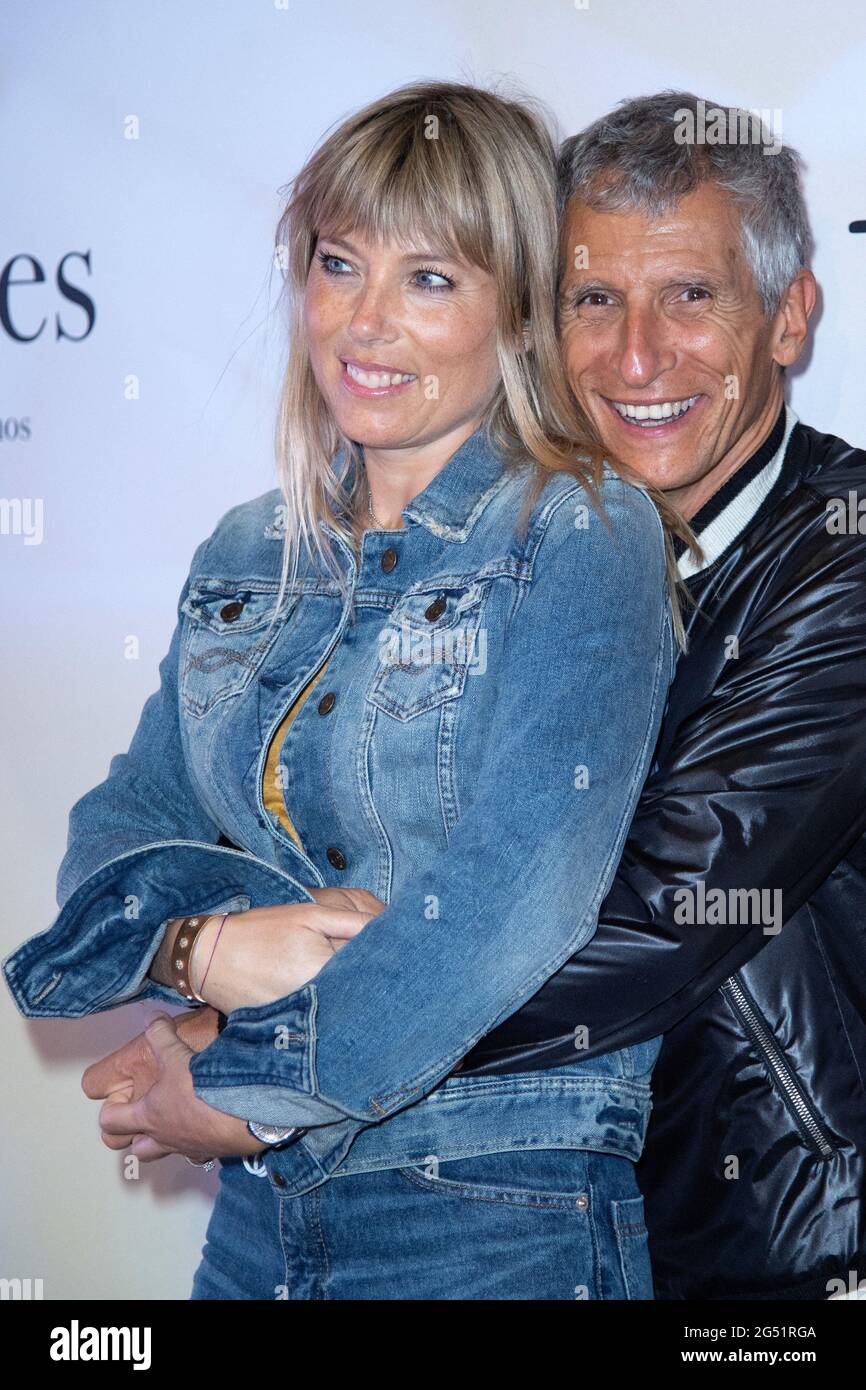 Paris, France. 24th June, 2021. Nagui and Melanie Page attending the ...