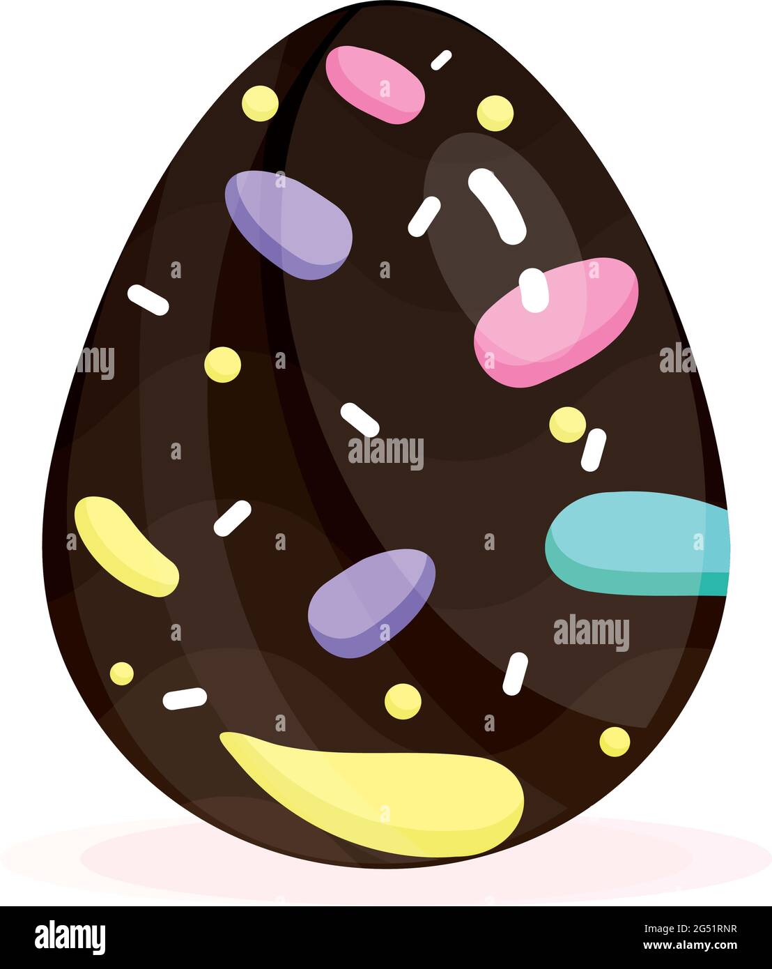Isolated colored easter egg Spring season Stock Vector Image & Art - Alamy