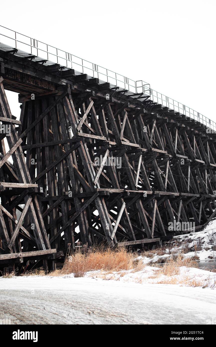 Truss Bridge Train High Resolution Stock Photography and Images - Alamy
