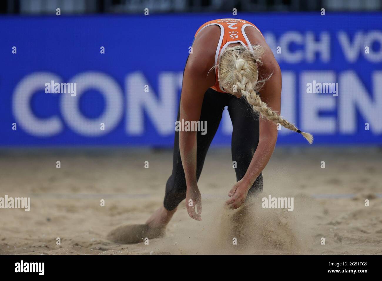 The Hague, NETHERLANDS - JUNE 24: Raisa Schoon (2) of Netherlands ...