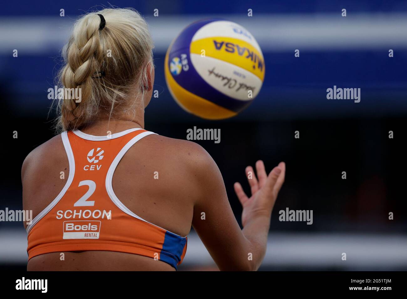The Hague, NETHERLANDS - JUNE 24: Raisa Schoon (2) of Netherlands ...