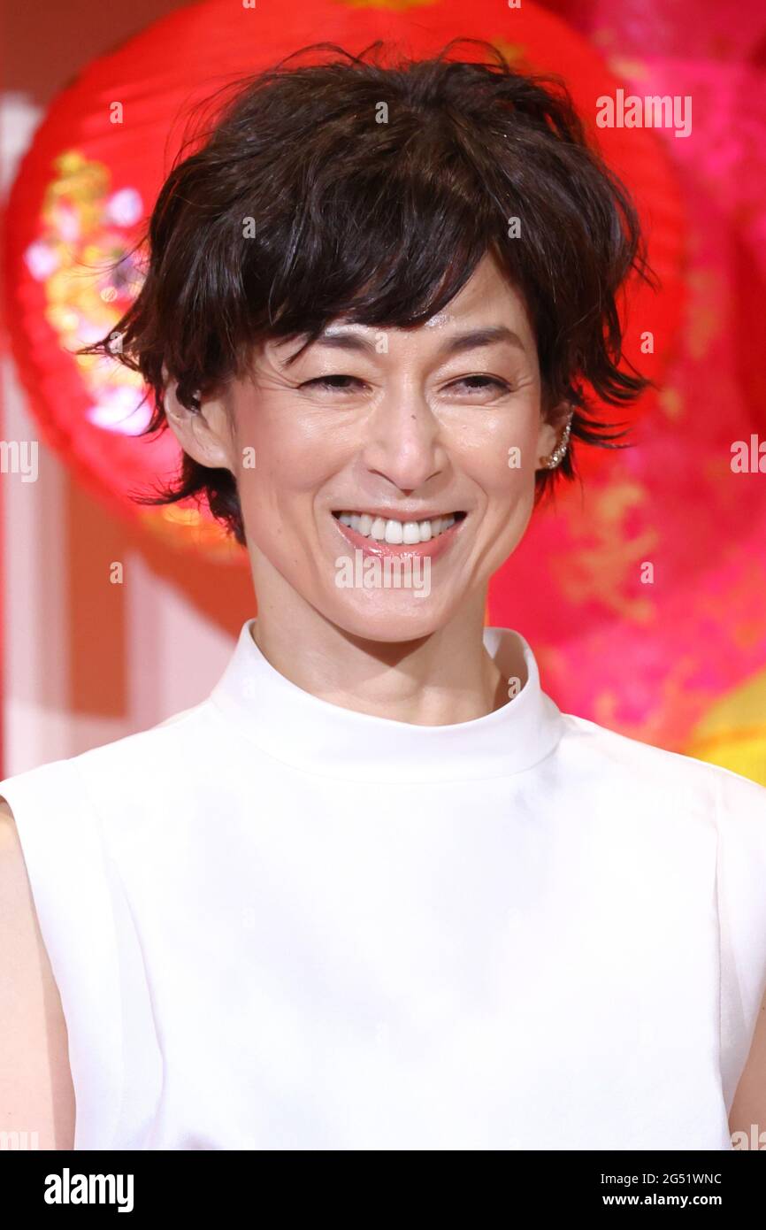 Tokyo, Japan. June 24 2021: Honami Suzuki attends the release event of "Detective Chinatown 3"on ...