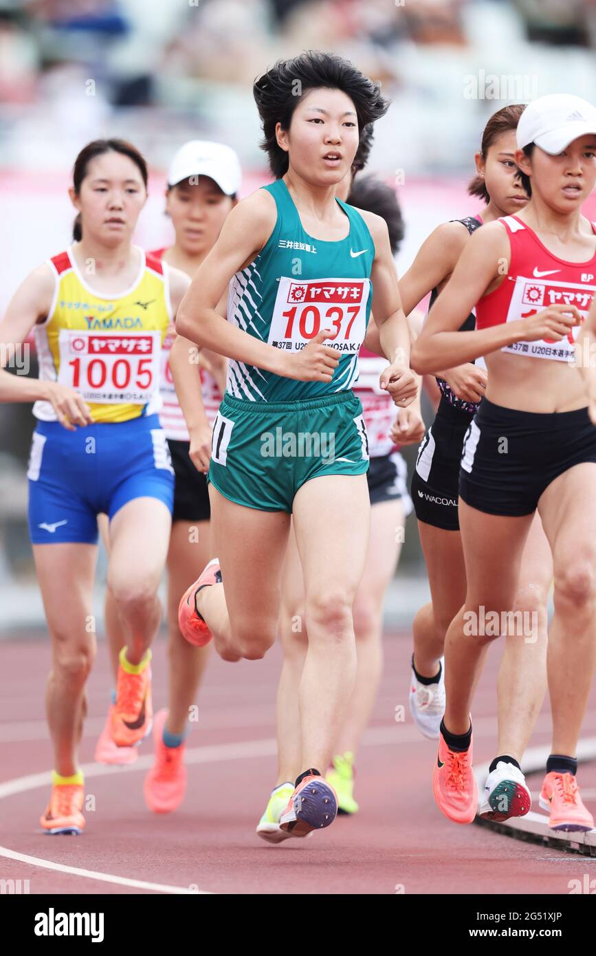 Osaka, Japan. 24th June, 2021. Madoka Kurokawa Athletics : The 105th Japan Track & Field ...