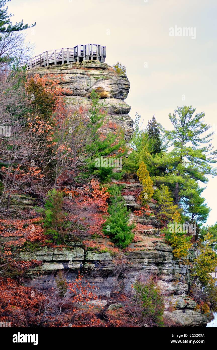 Starved Rock State Park geological formations explanation - State Parks