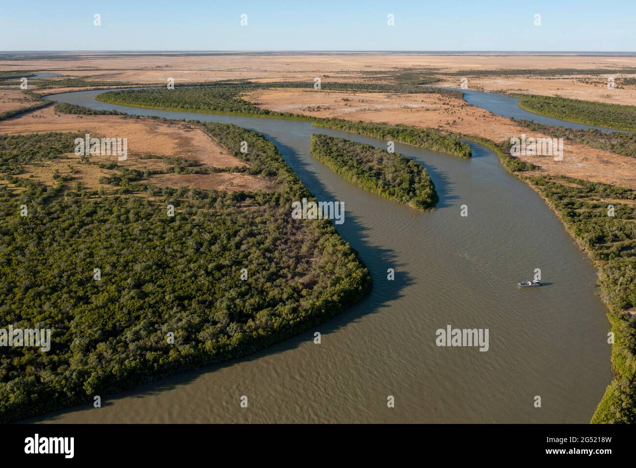 The albert river at Burketown, Queensland, Australia Stock Photo - Alamy