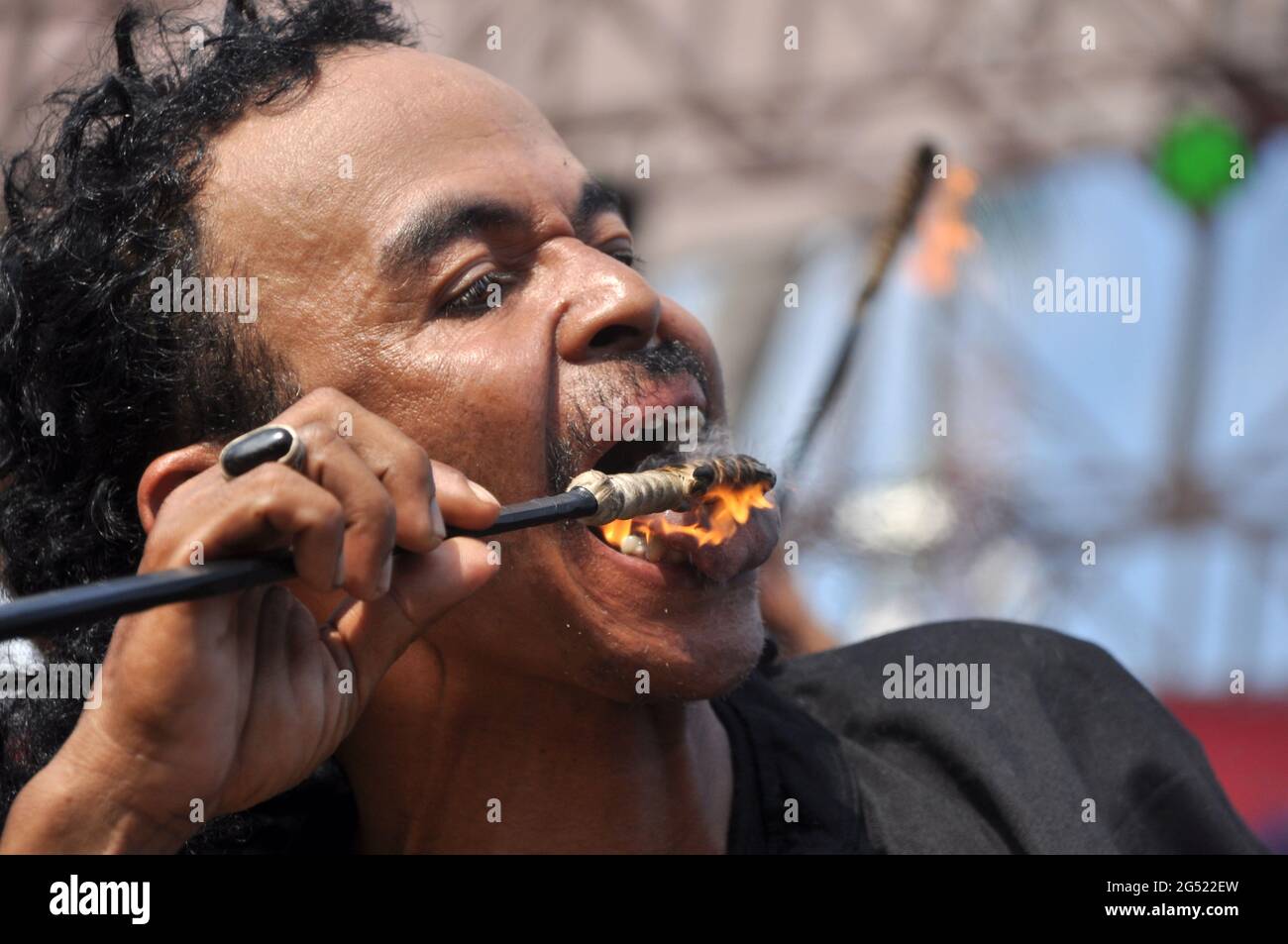 Indonesia traditional blood ceremony hi-res stock photography and ...