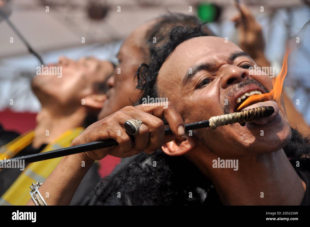 Indonesia traditional blood ceremony hi-res stock photography and ...