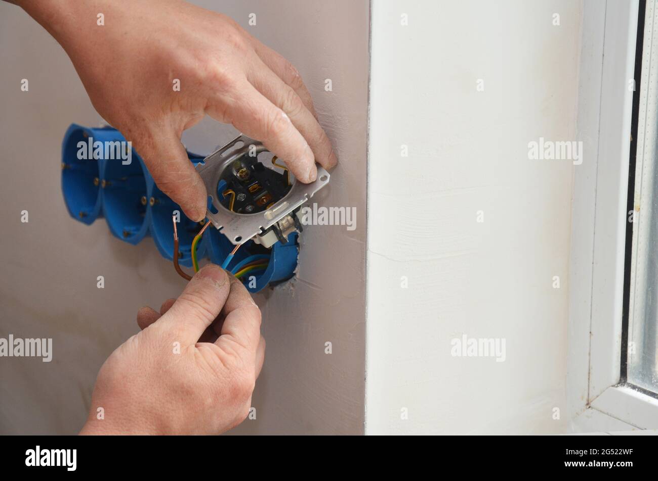 Poewer cable hi-res stock photography and images - Alamy