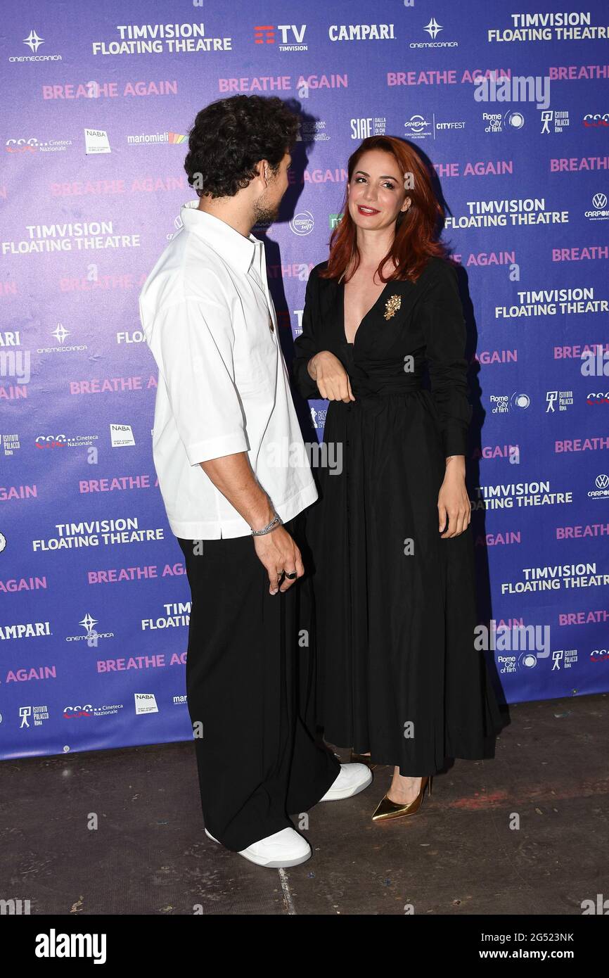Rome, Italy. 24th June, 2021. Rome, Eur Pond Inaugural Evening ...
