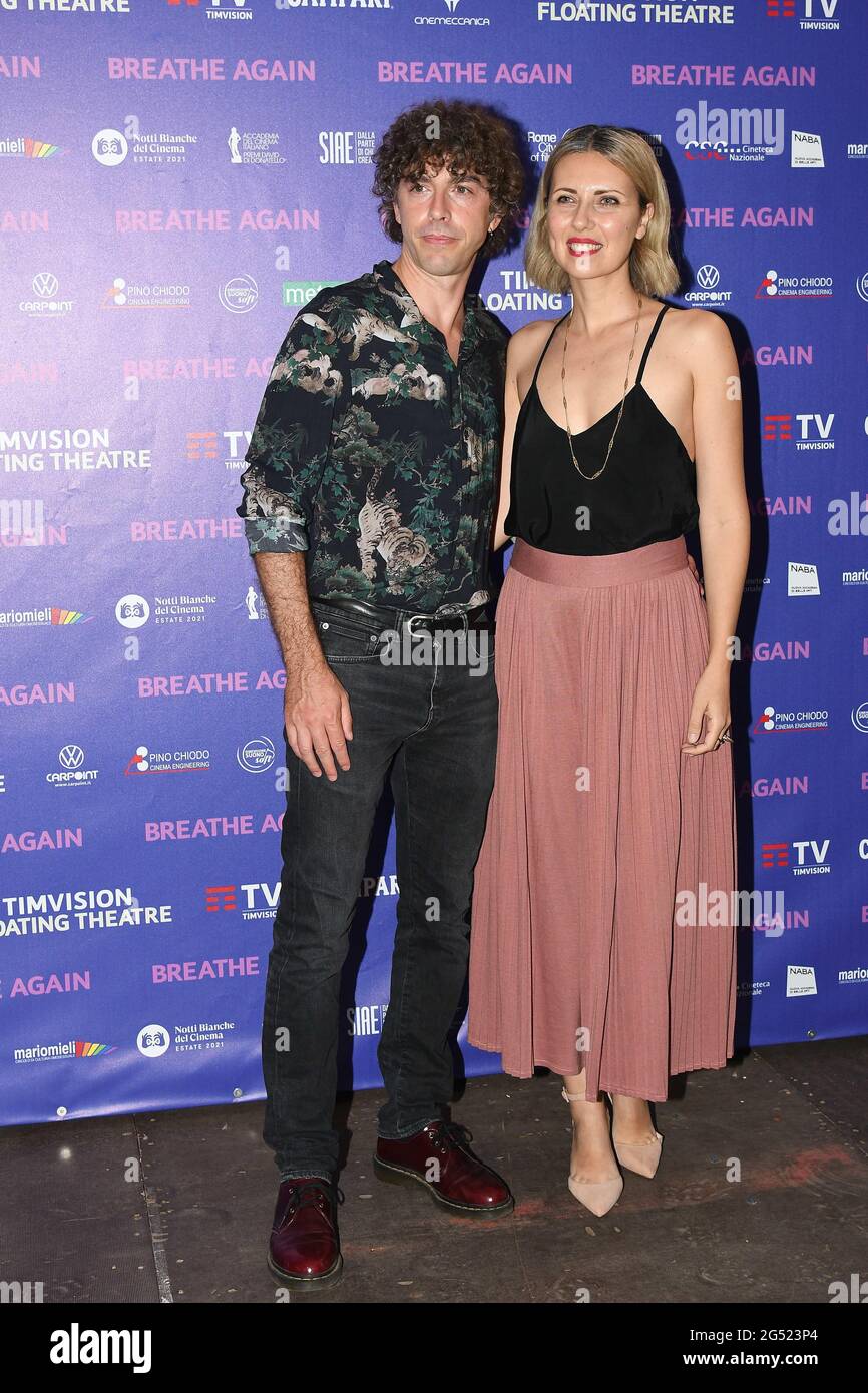 Rome, Italy. 24th June, 2021. Rome, Eur Pond Inaugural Evening ...