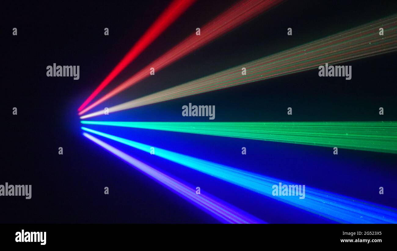 GAY PRIDE RAINBOW LIGHT BEAMS Stock Photo - Alamy
