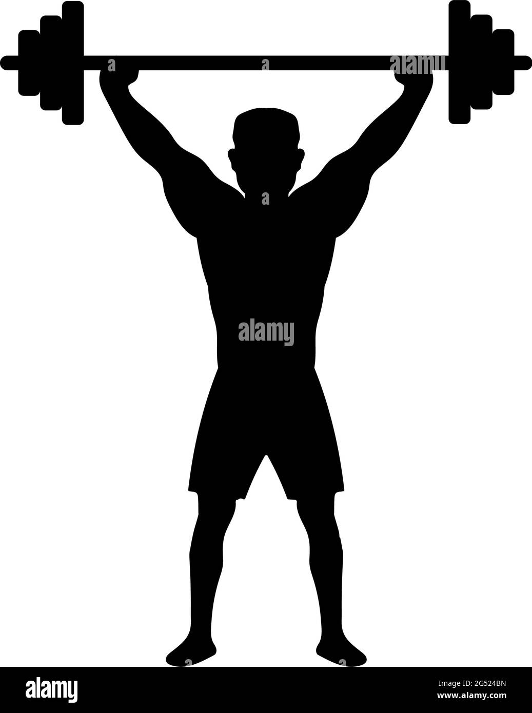 Deadlift icon Black and White Stock Photos & Images - Alamy
