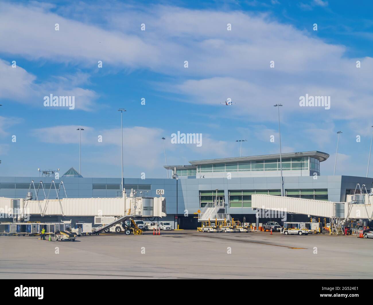 Las Vegas, MAY 19, 2021 - Terminal of the McCarran International ...