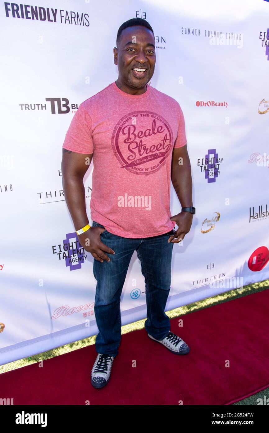 West Hollywood, USA. 24th June, 2021. Actor Steven Littles attends 1st ...