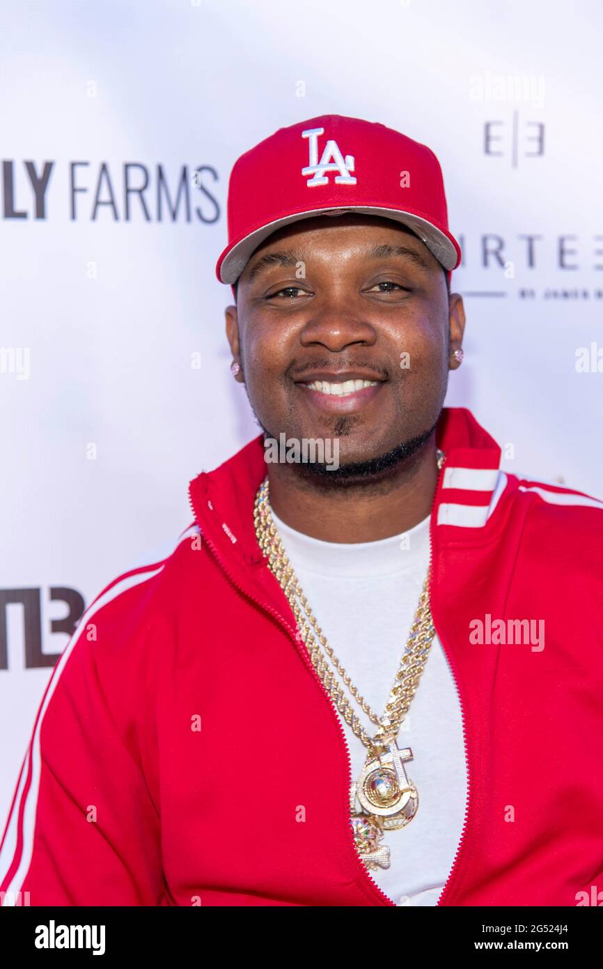 West Hollywood, USA. 24th June, 2021. Yung Muusik attends 1st Pre-BET ...