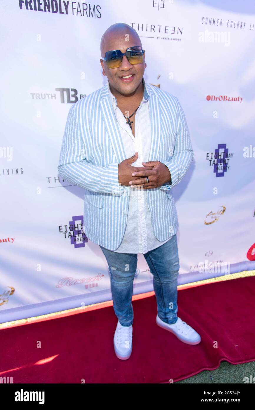 West Hollywood, USA. 24th June, 2021. Vincent Powell attends 1st Pre ...