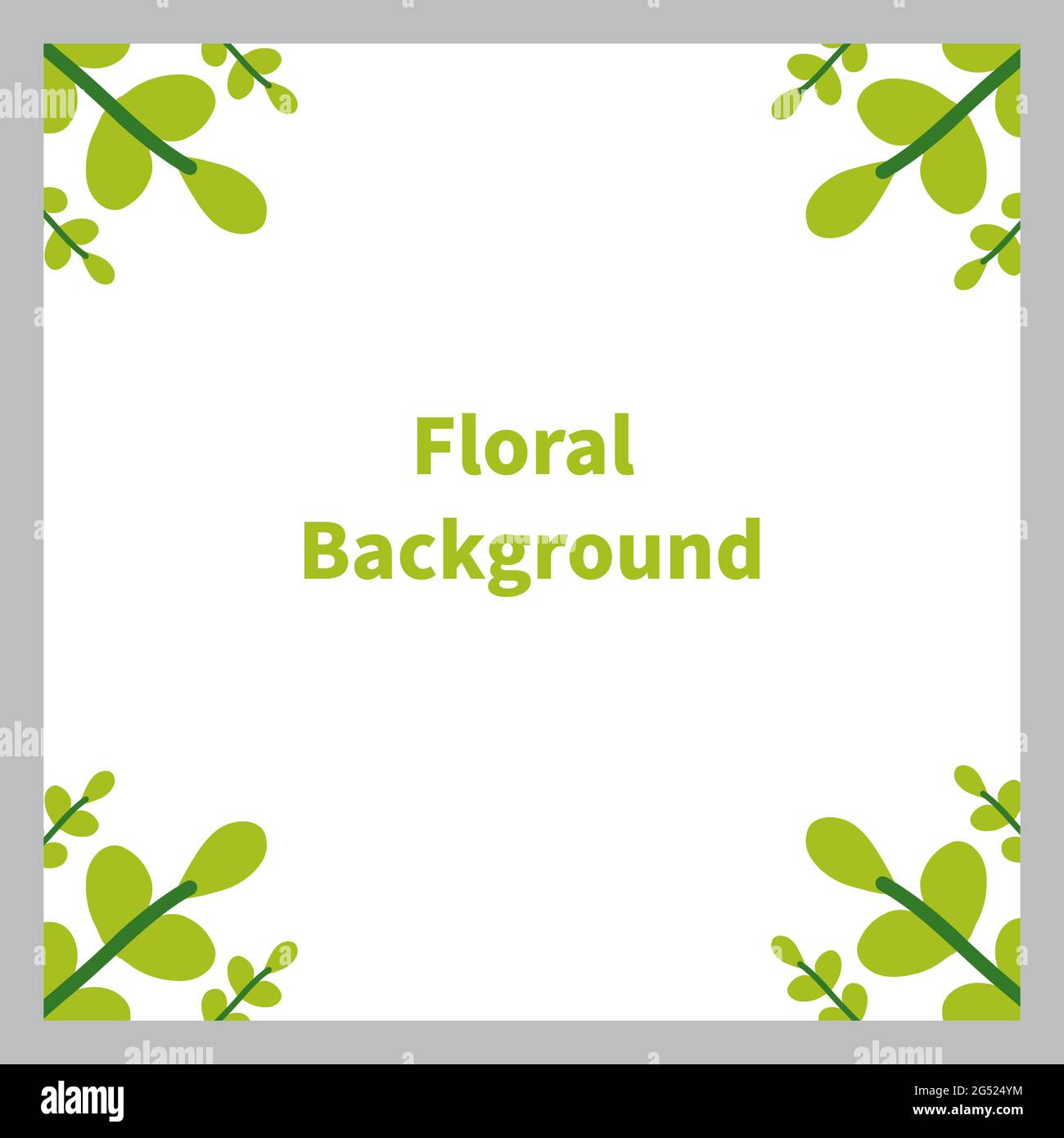 floral background. social media post background. vector illustration ...