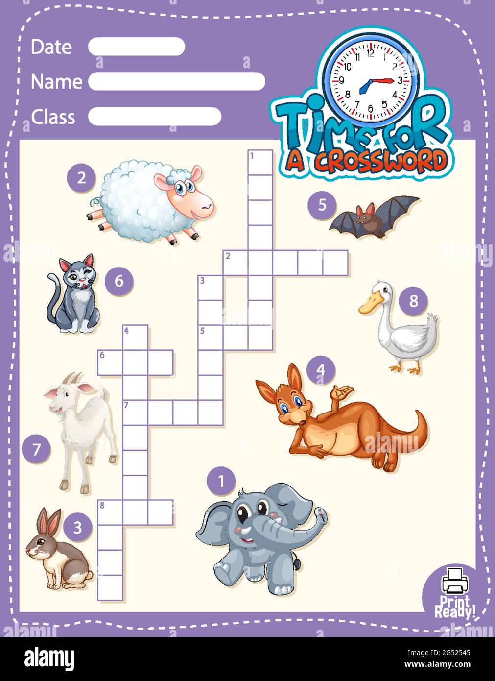 Zoology action Stock Vector Images - Alamy