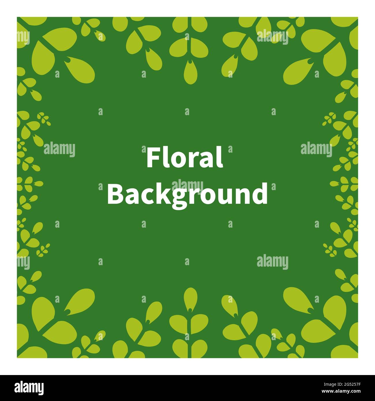 floral background. social media post background. vector illustration ...