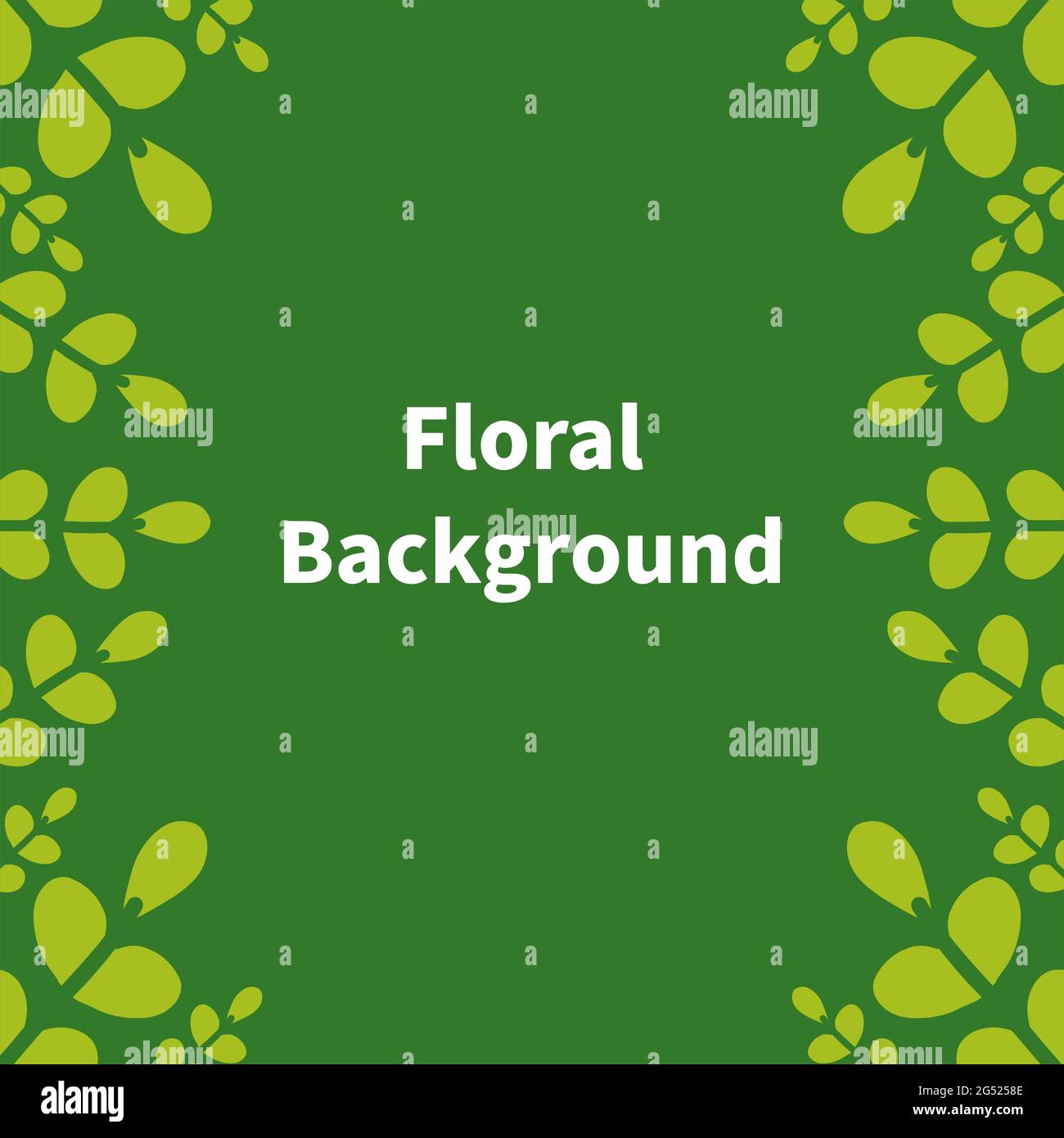 floral background. social media post background. vector illustration ...
