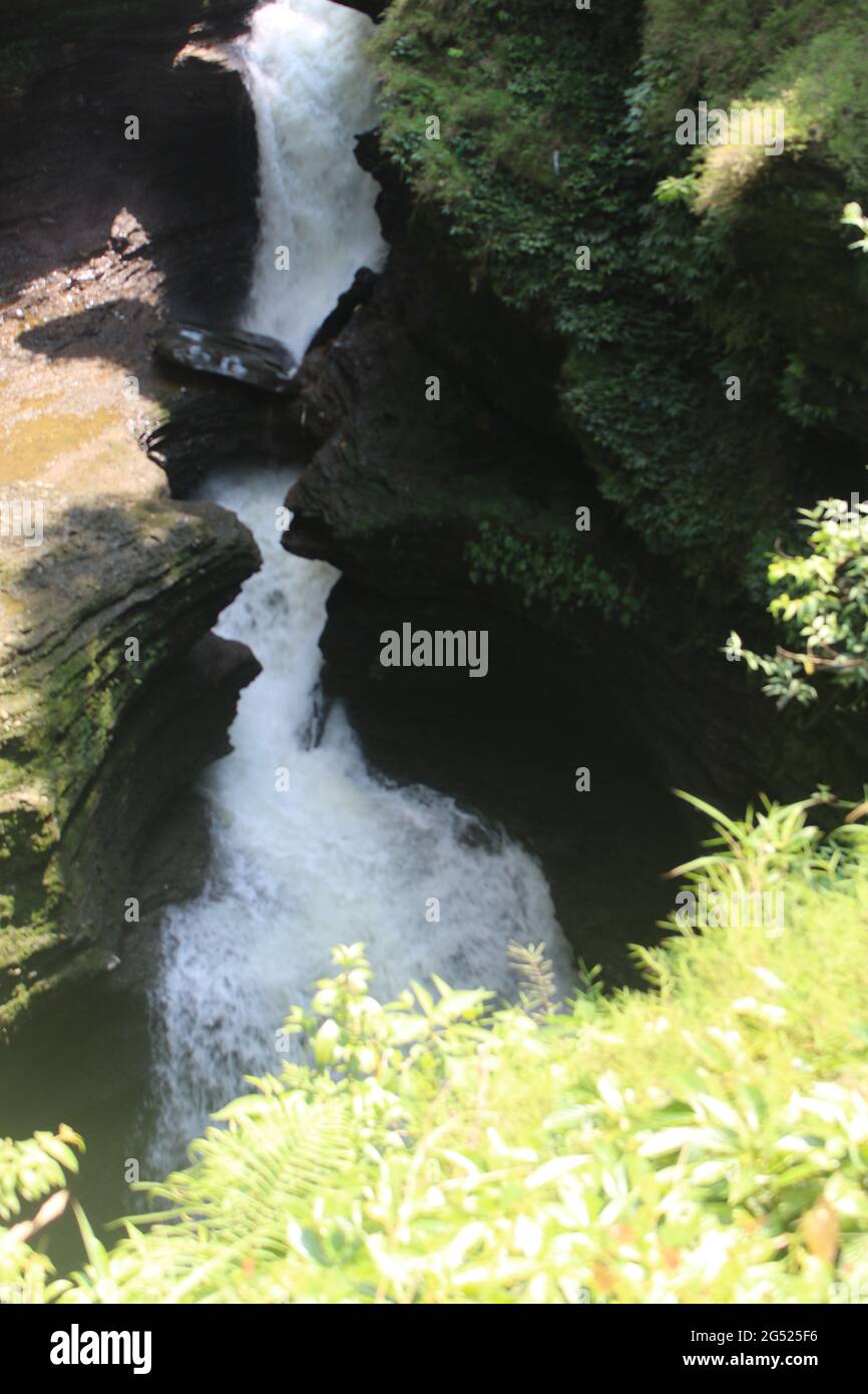 Beautiful view of Davis fall Stock Photo - Alamy