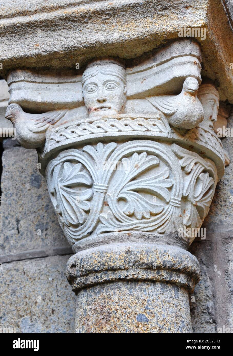 FRANCE. HAUTE-LOIRE (43). AUVERGNE REGION. CATHEDRALE OF NOTRE-DAME-DU ...