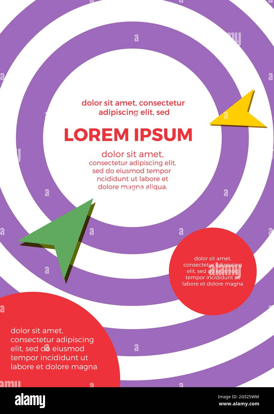 Abstract geometric vertical background with copy space. Vector ...