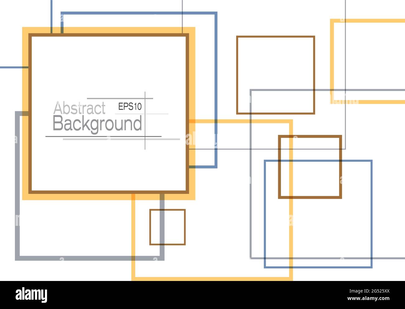 Abstract minimal geometric square shapes Cut Out Stock Images ...