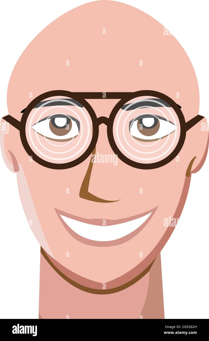 Bald man Stock Vector Images - Alamy