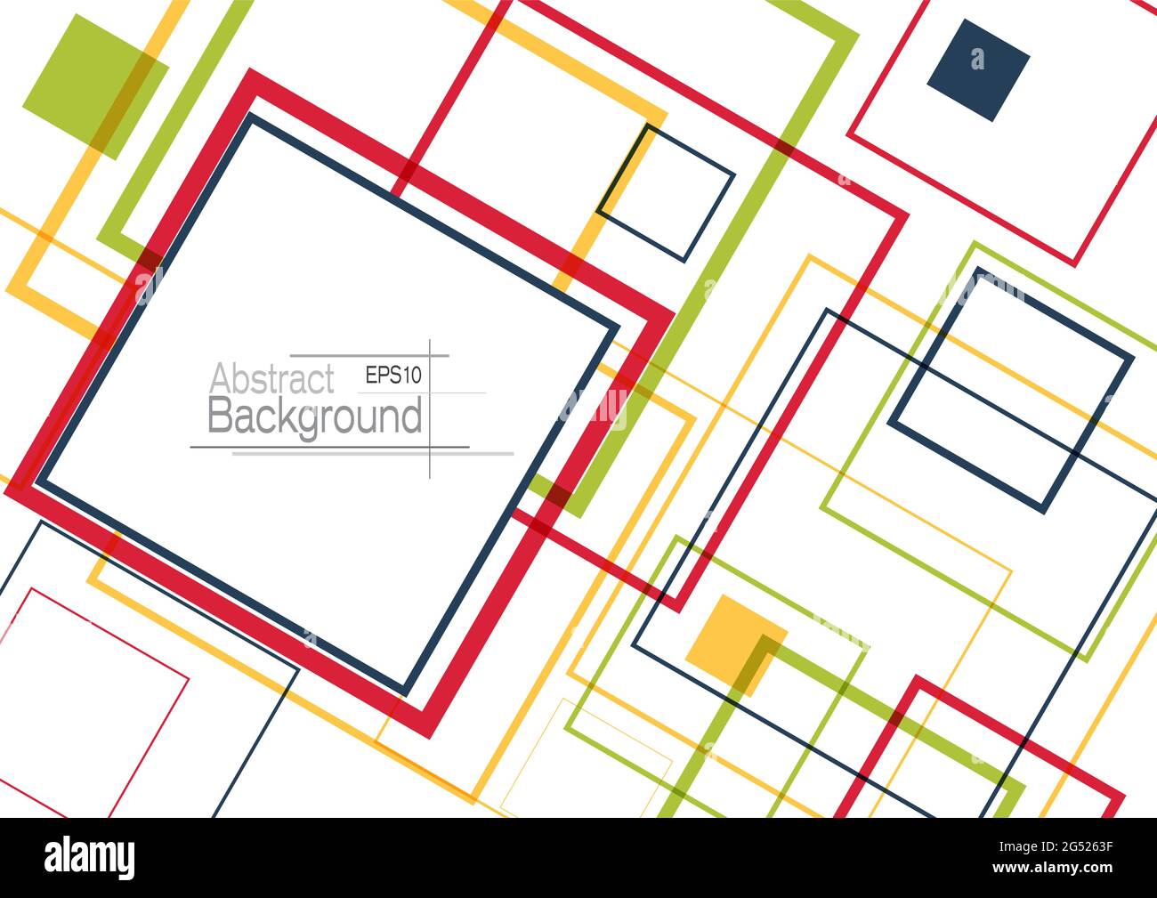 Abstract minimal geometric square shapes Cut Out Stock Images ...