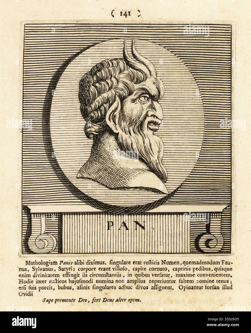 Pan, ancient Greek god of the wild, shepherds and flocks, nature ...