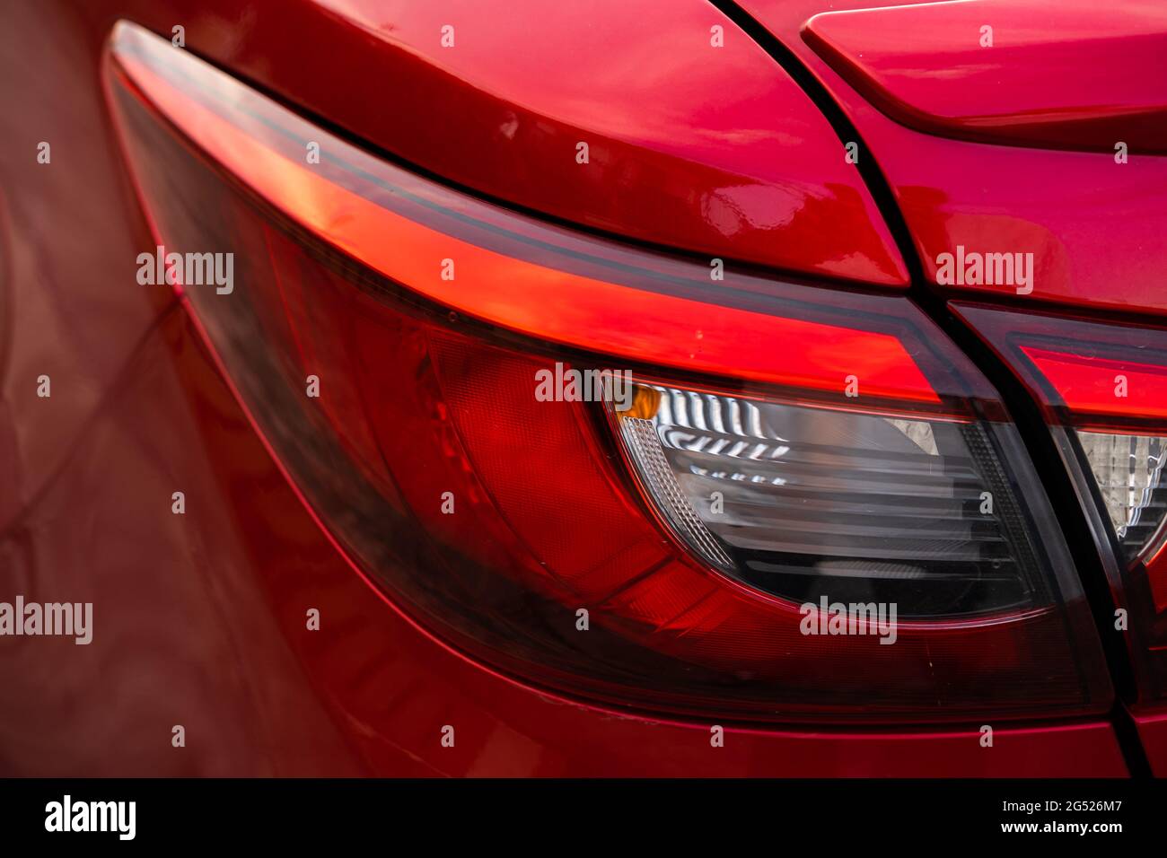 close up car on street automotive roadtrip on sunset background for ...