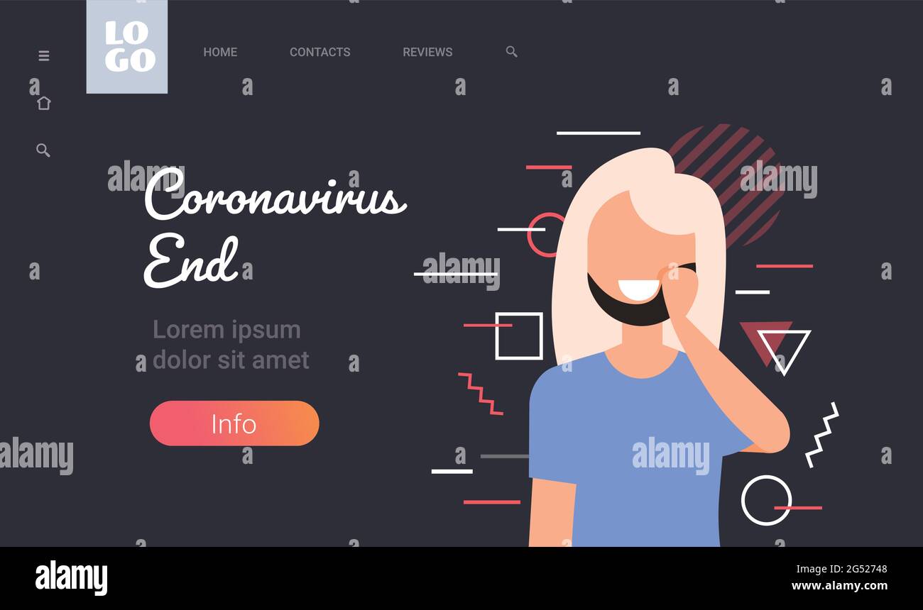 Taking off mask Stock Vector Images - Alamy