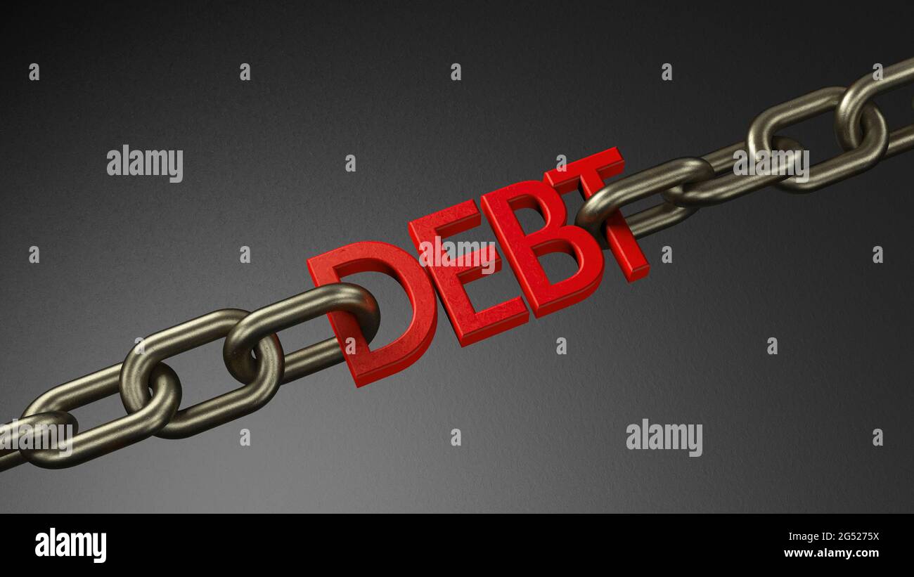 Debt chain hi-res stock photography and images - Alamy