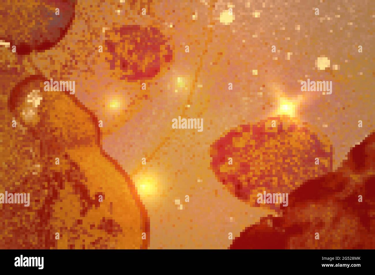 Shining amber, and orange marble pattern with golden dust. Abstract ...