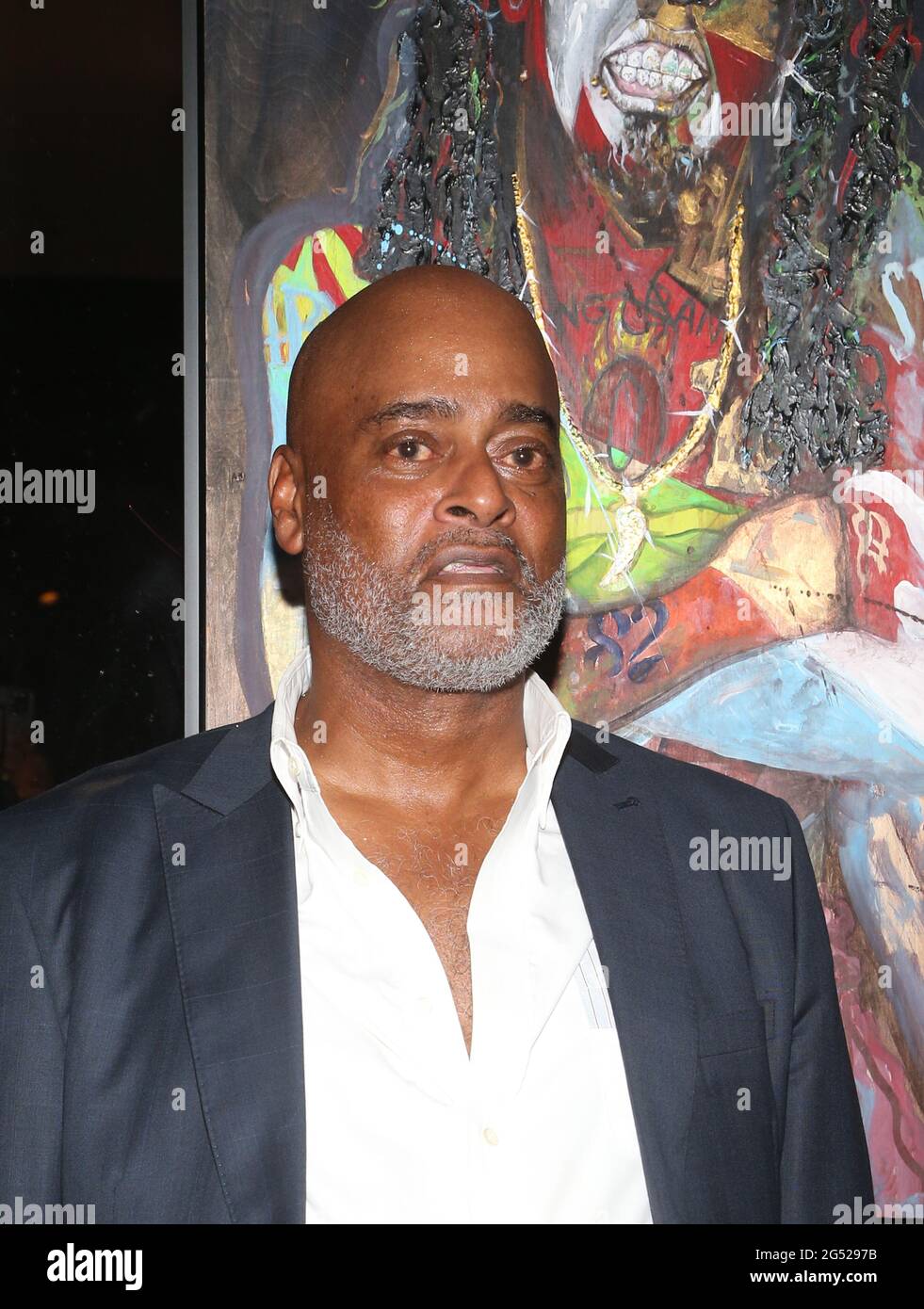 Beverly Hills, CA -June 24 - Artist Richard Hutchins, at 2021 The Cool ...