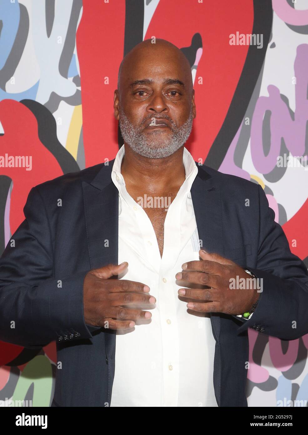 Beverly Hills, CA -June 24 - Artist Richard Hutchins, at 2021 The Cool ...