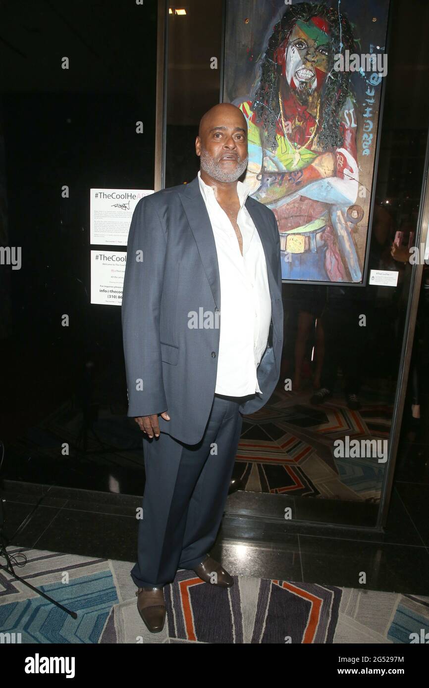 Beverly Hills, CA -June 24 - Artist Richard Hutchins, at 2021 The Cool ...