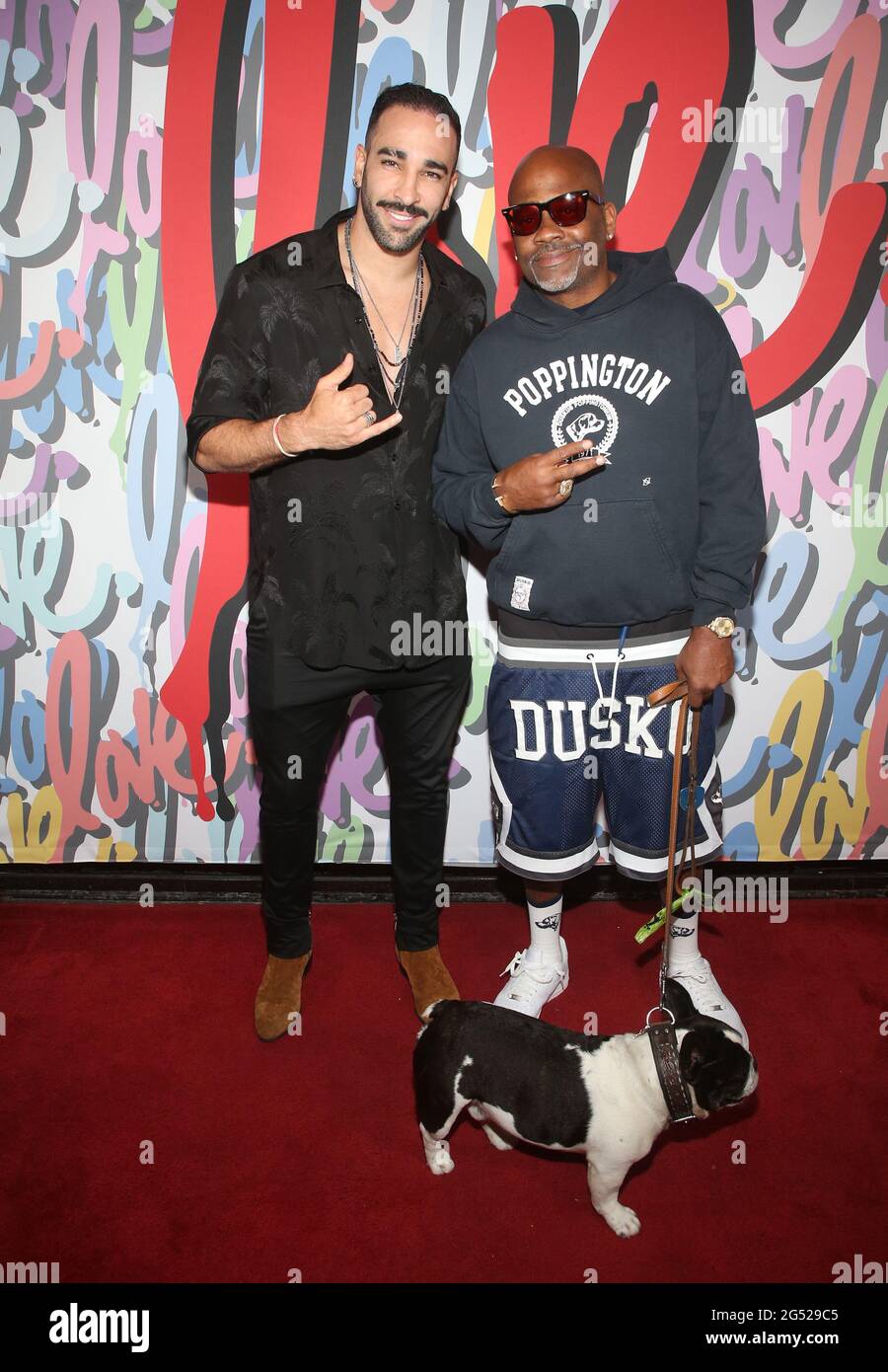 Beverly Hills, CA -June 24 - Adil Rami, Damon Dash, at 2021 The Cool ...