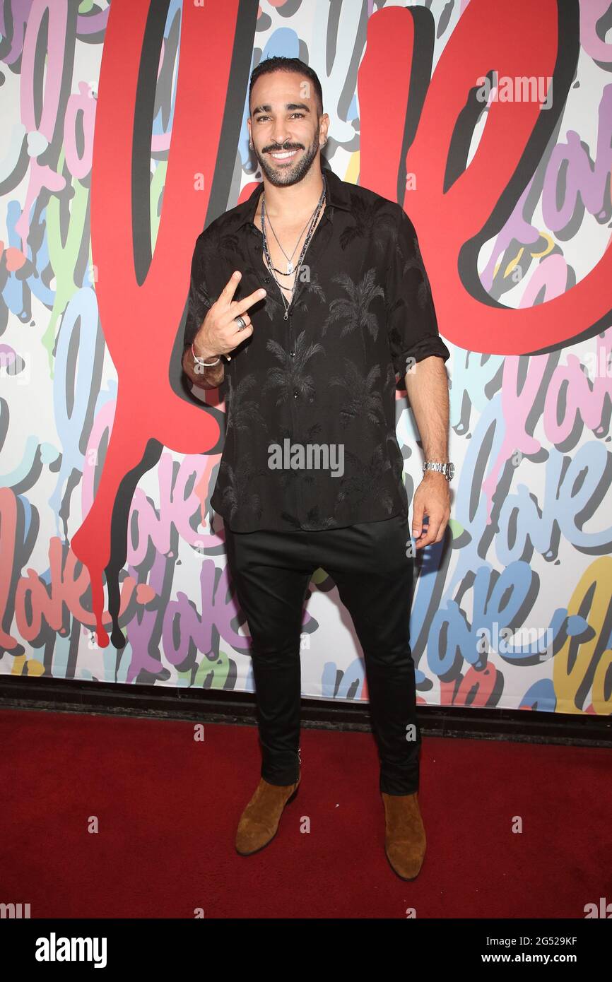 Beverly Hills, CA -June 24 - Adil Rami, at 2021 The Cool HeART Gallery ...