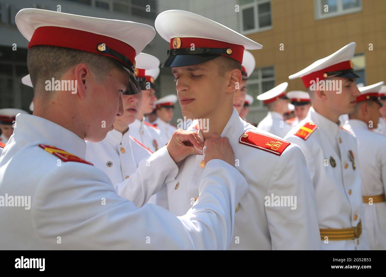 Suvorov Military School Students High Resolution Stock Photography and ...