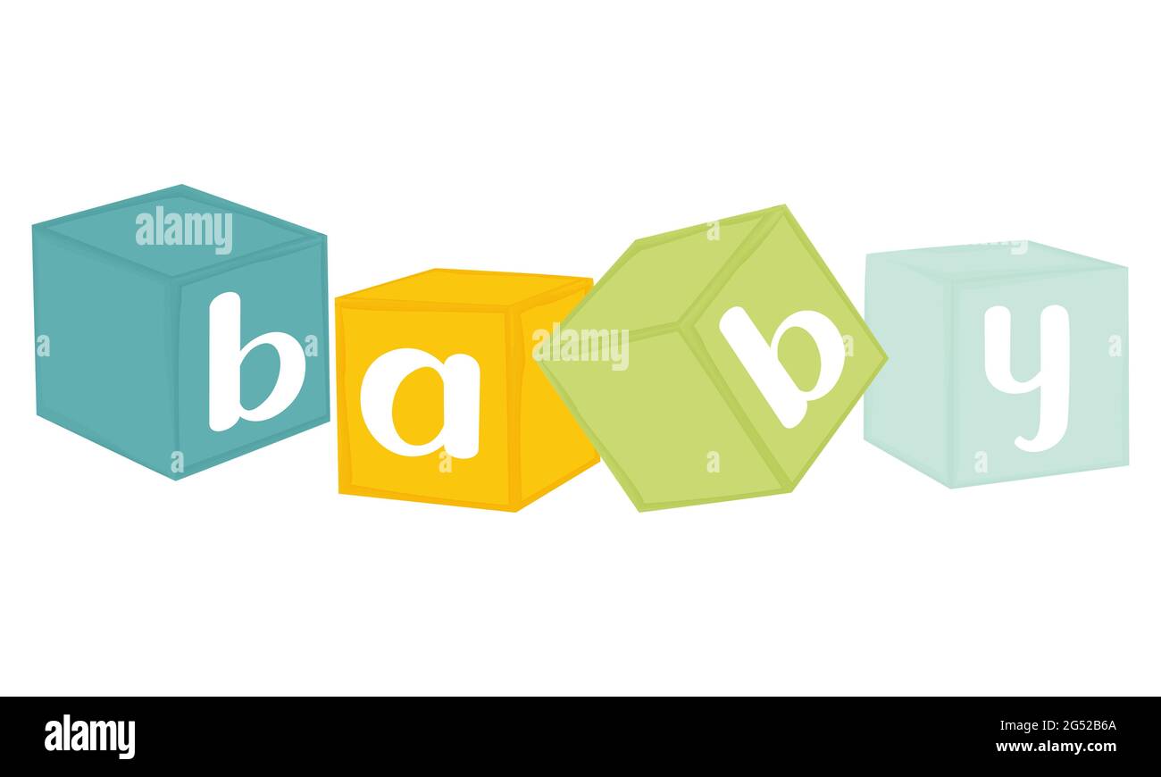 Green wooden block Stock Vector Images - Alamy