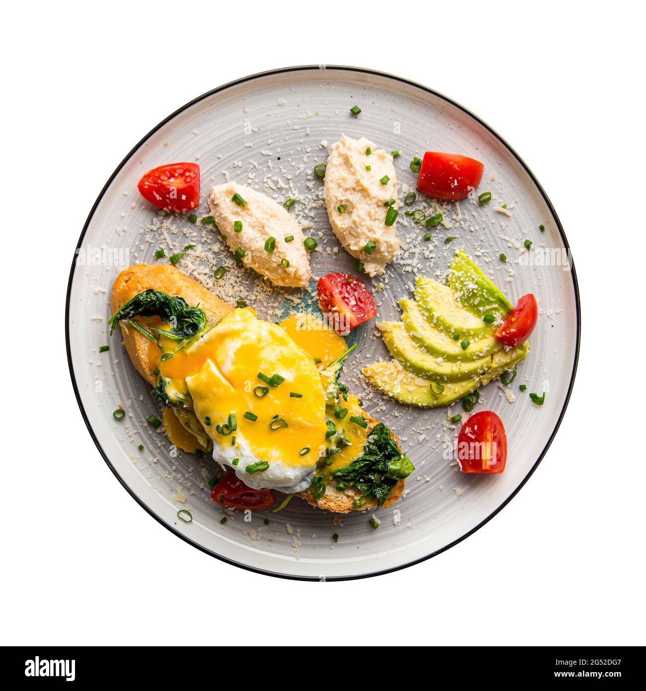 English breakfast with benedict eggs hi-res stock photography and ...