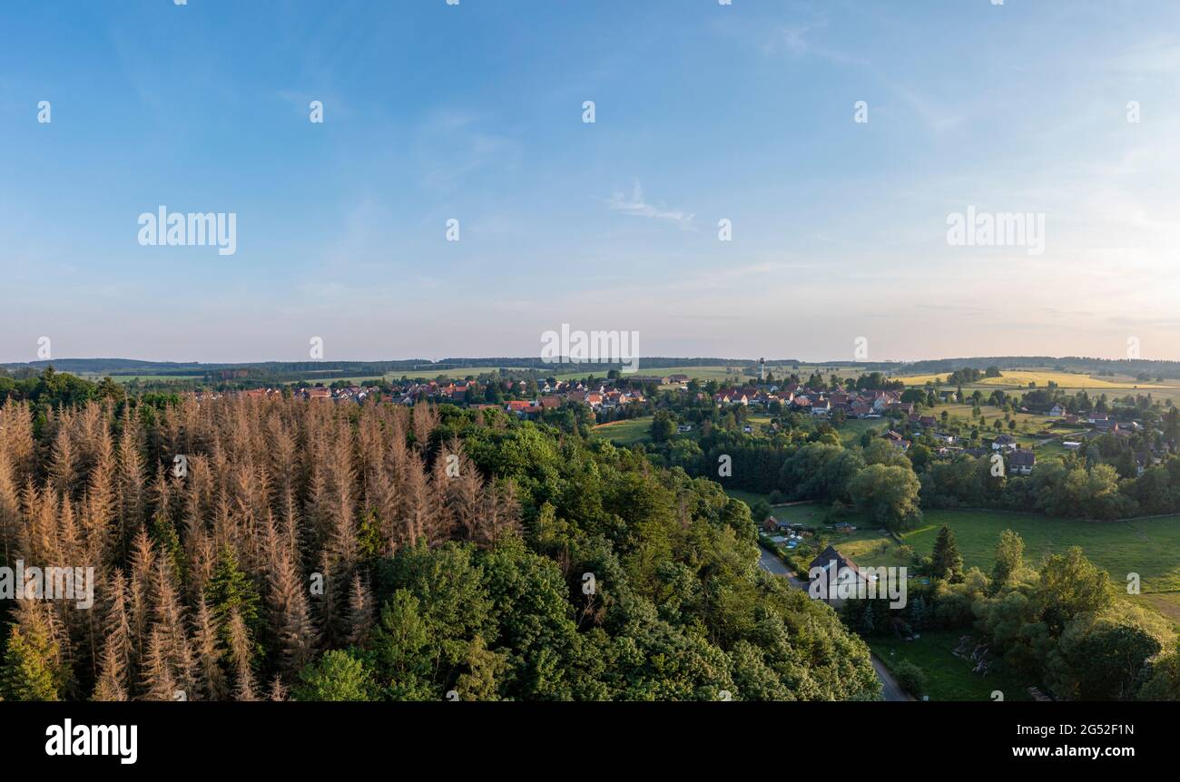 Luftbilder aus stiege im harz hi-res stock photography and images - Alamy