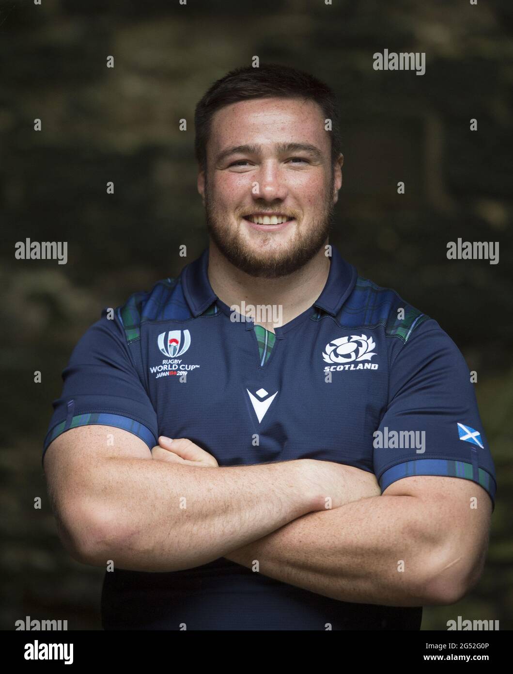 File photo dated 03-09-2019 of Scotland's Zander Fagerson. Issue date ...