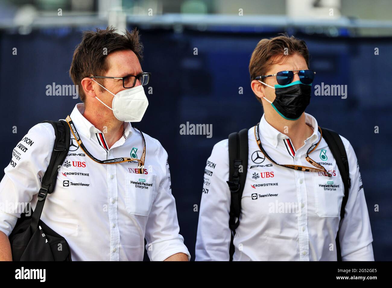 Mercedes amg f1 trackside engineering director james vowles hi-res ...