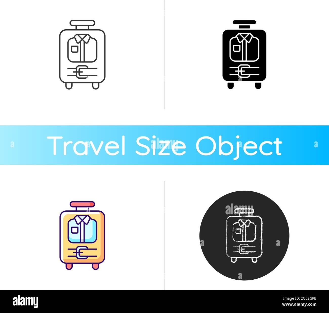 Open suitcase with clothing icon Stock Vector Image & Art - Alamy